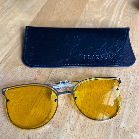 Frazala | Accessories | Frazala Cateye Clip On Sunglasses Like New ...